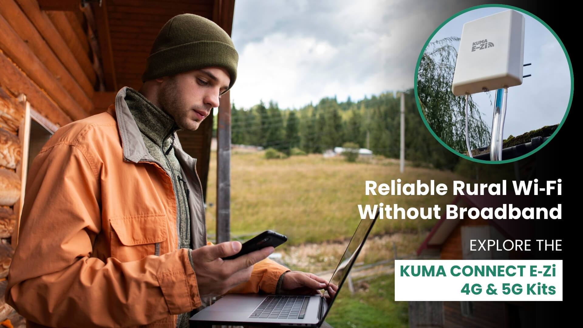 Fast Rural Internet Without Broadband | Reliable Wi‑Fi Kits – KUMA